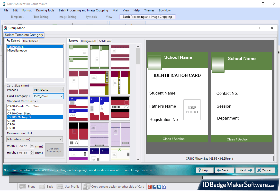 screenshots-of-student-id-cards-maker-to-know-the-process-of-designing